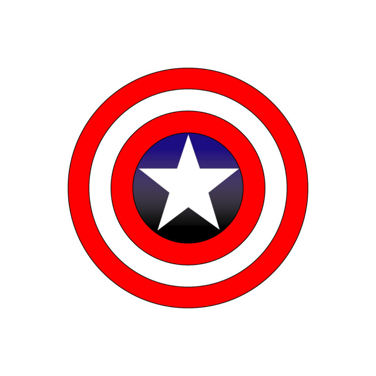 Captain America Logo Vector - Vector Seek