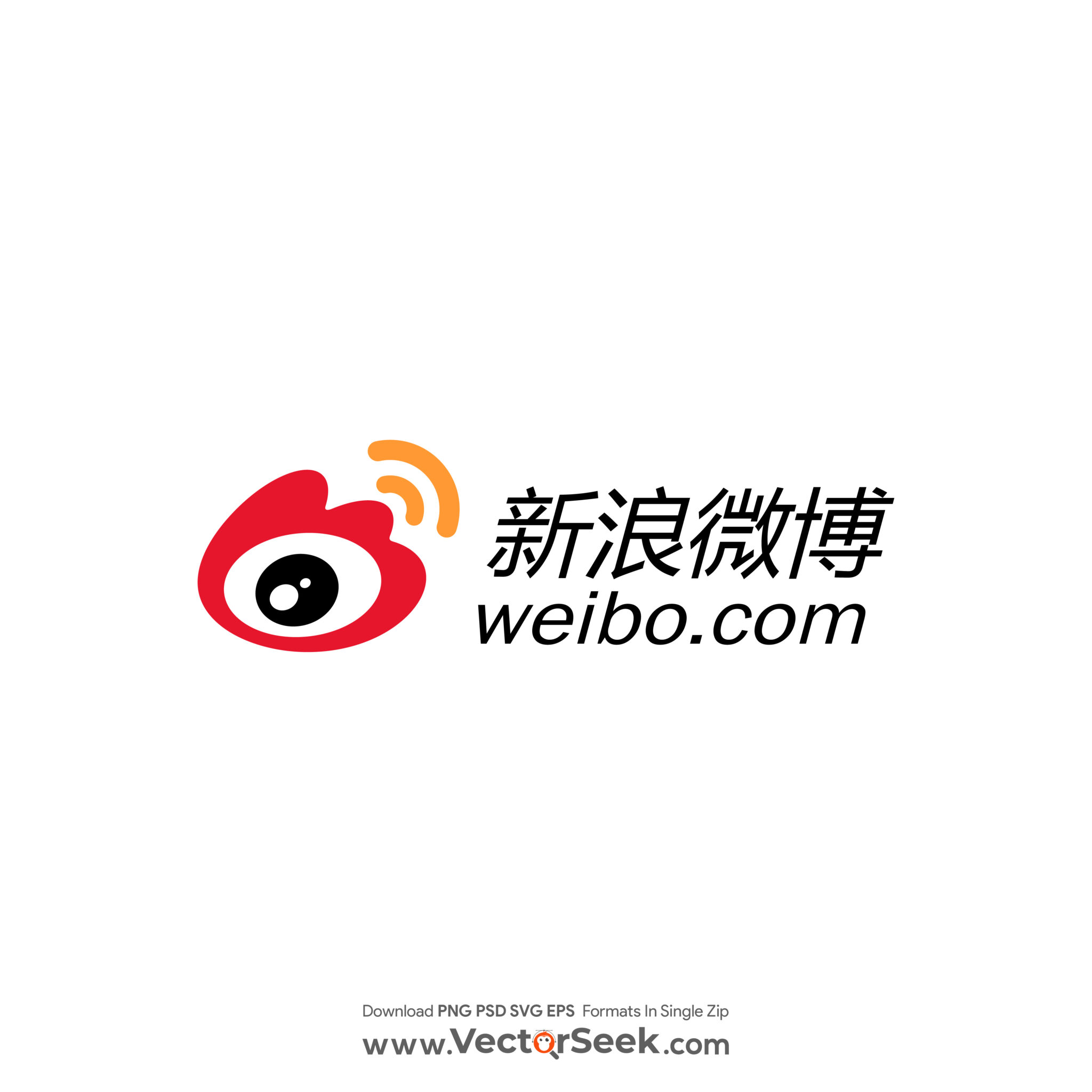 Sina Weibo Logo Vector - (.Ai .PNG .SVG .EPS Free Download)