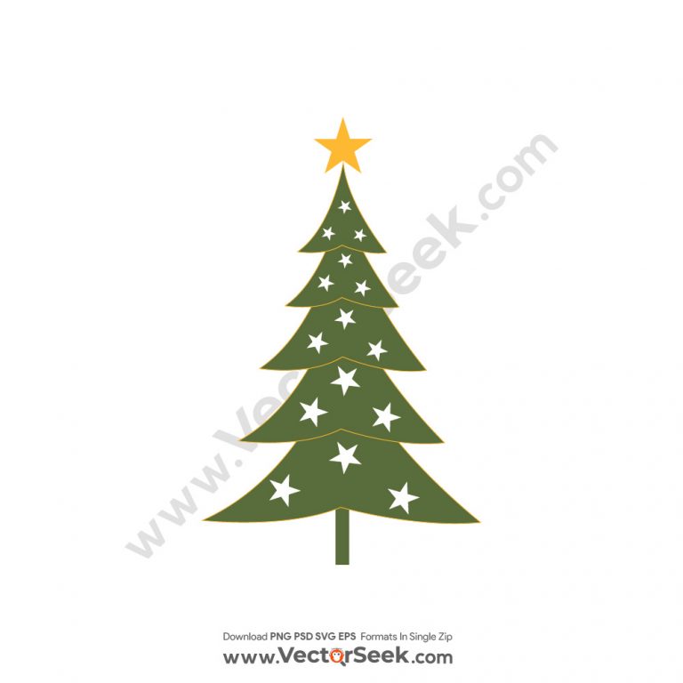 Christmas Tree Vector - (.Ai .PNG .SVG .EPS Free Download)