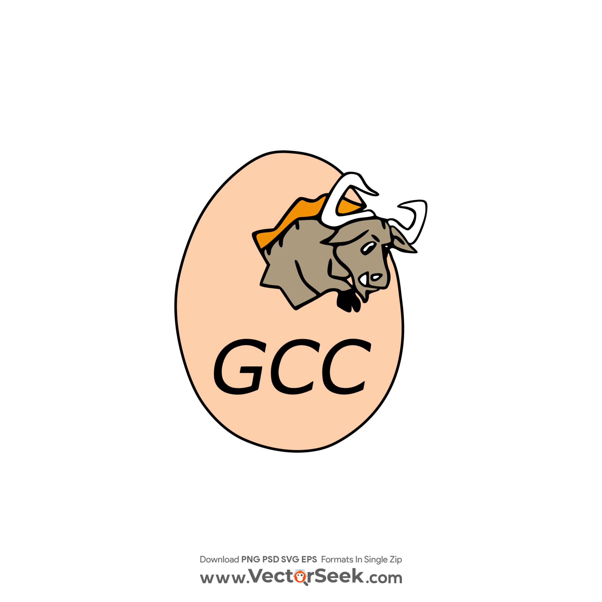 GNU Compiler Collection Logo Vector - (.Ai .PNG .SVG .EPS Free Download)