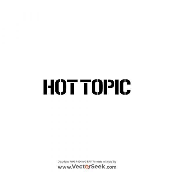 Hot Topic Logo Vector - (.Ai .PNG .SVG .EPS Free Download)
