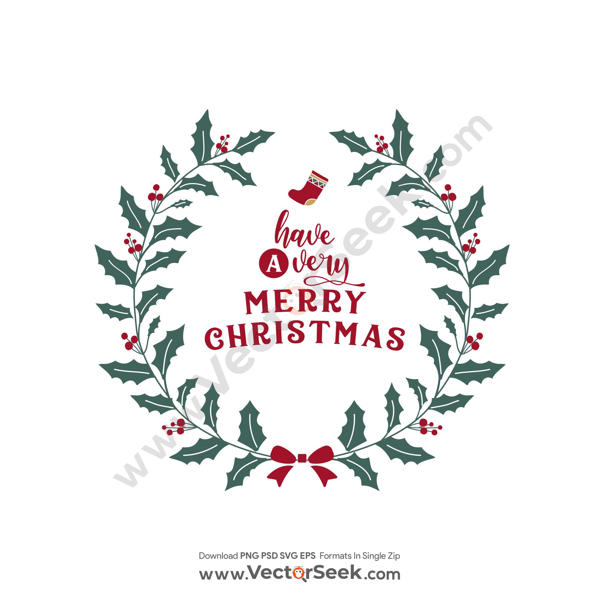 Merry Christmas Logo Vector - (.Ai .PNG .SVG .EPS Free Download)