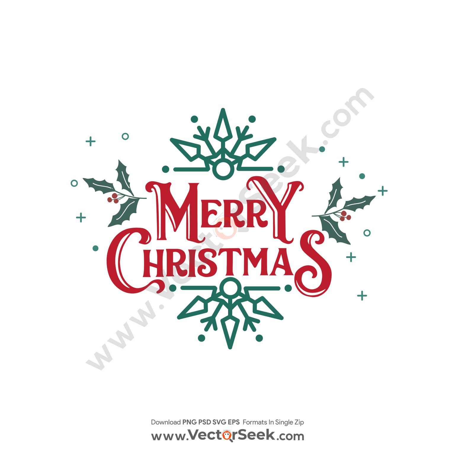 Merry Christmas Logo Vector - (.Ai .PNG .SVG .EPS Free Download)