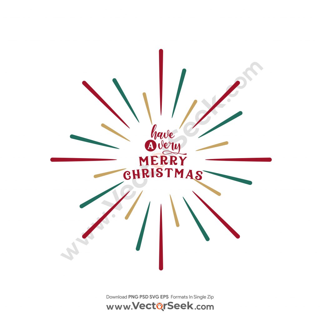 Merry Christmas Logo Vector - (.Ai .PNG .SVG .EPS Free Download)