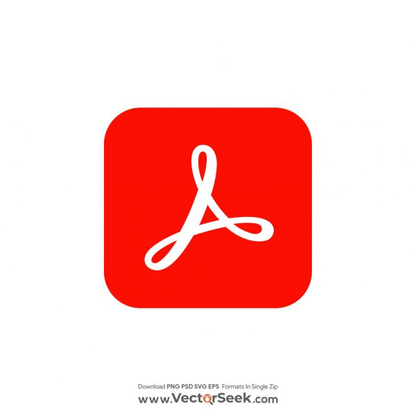 Adobe Acrobat Logo Vector - (.Ai .PNG .SVG .EPS Free Download)