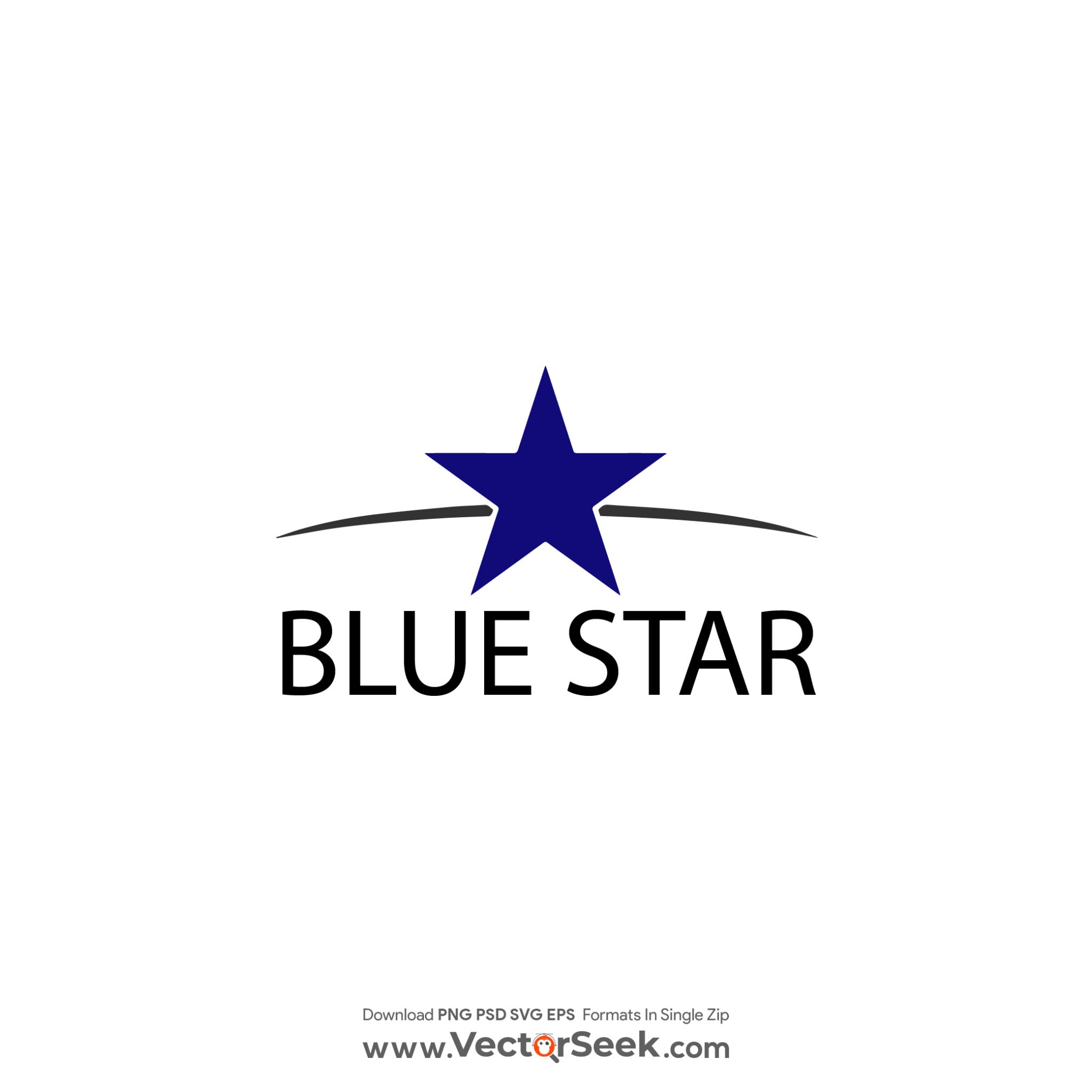 Blue Star Logo Vector - (.Ai .PNG .SVG .EPS Free Download)
