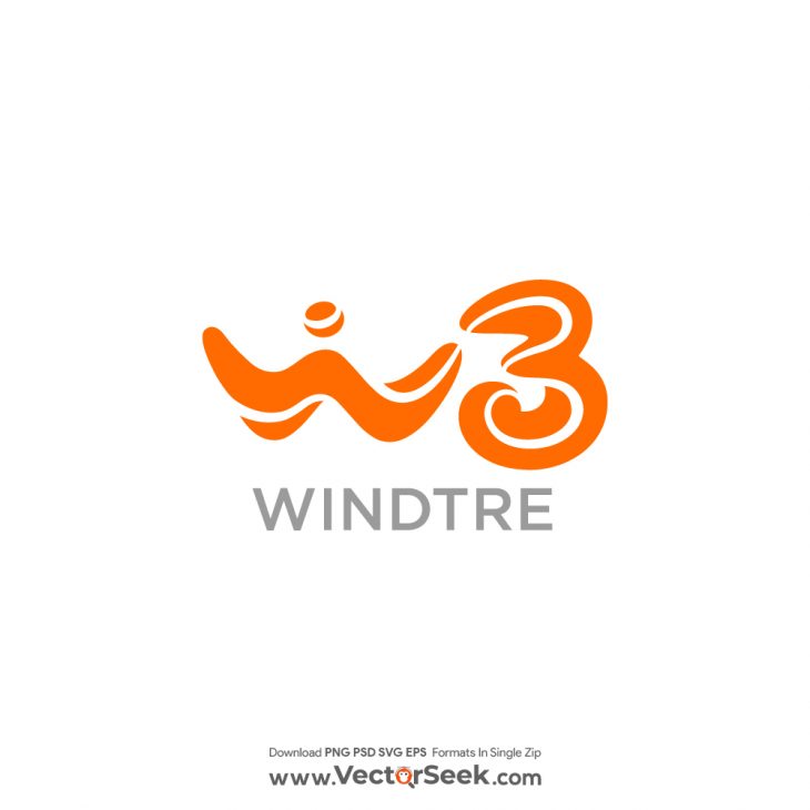 Wind Tre Logo Vector - (.Ai .PNG .SVG .EPS Free Download)