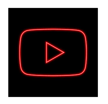 Neon Youtube Logo Vector - (.Ai .PNG .SVG .EPS Free Download)