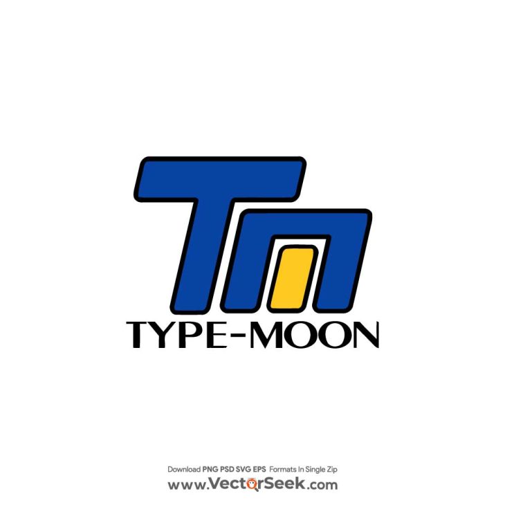 Type Moon Logo Vector - (.Ai .PNG .SVG .EPS Free Download)