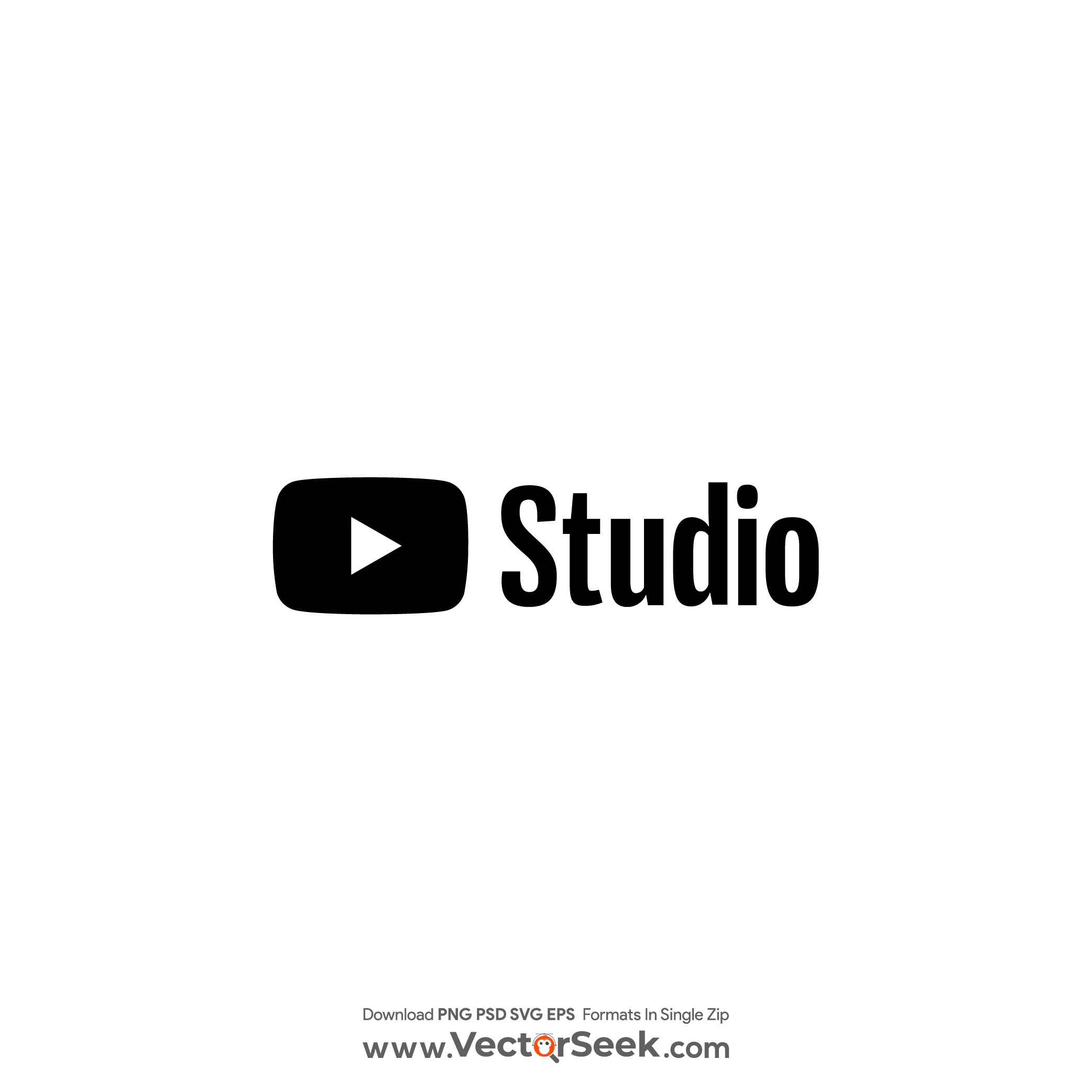 Youtube Studio Black Logo Vector - (.Ai .PNG .SVG .EPS Free Download)