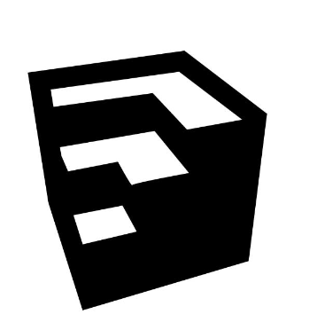 Black Google Sketchup Icon Vector - (.Ai .PNG .SVG .EPS Free Download)