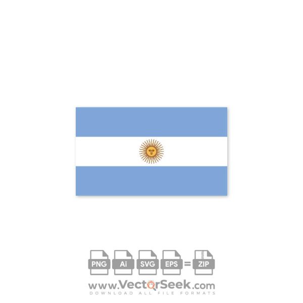 Argentina Flag Vector - (.Ai .PNG .SVG .EPS Free Download)