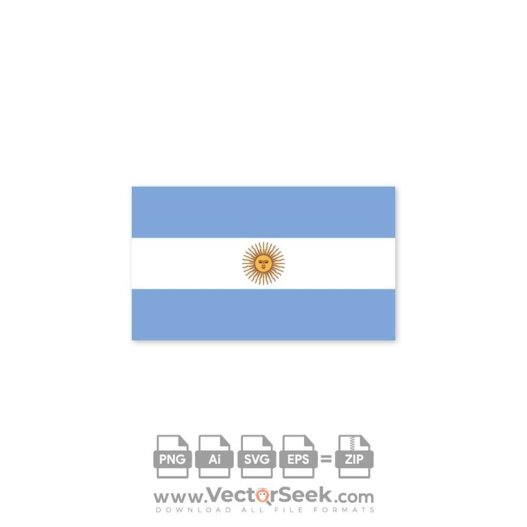 Argentina Flag Vector - (.Ai .PNG .SVG .EPS Free Download)