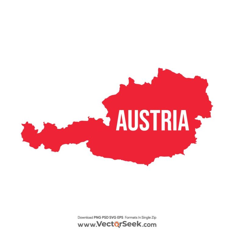 Austria Map Vector - (.Ai .PNG .SVG .EPS Free Download)