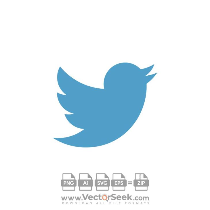 Blue Twitter Icon Vector - (.Ai .PNG .SVG .EPS Free Download)