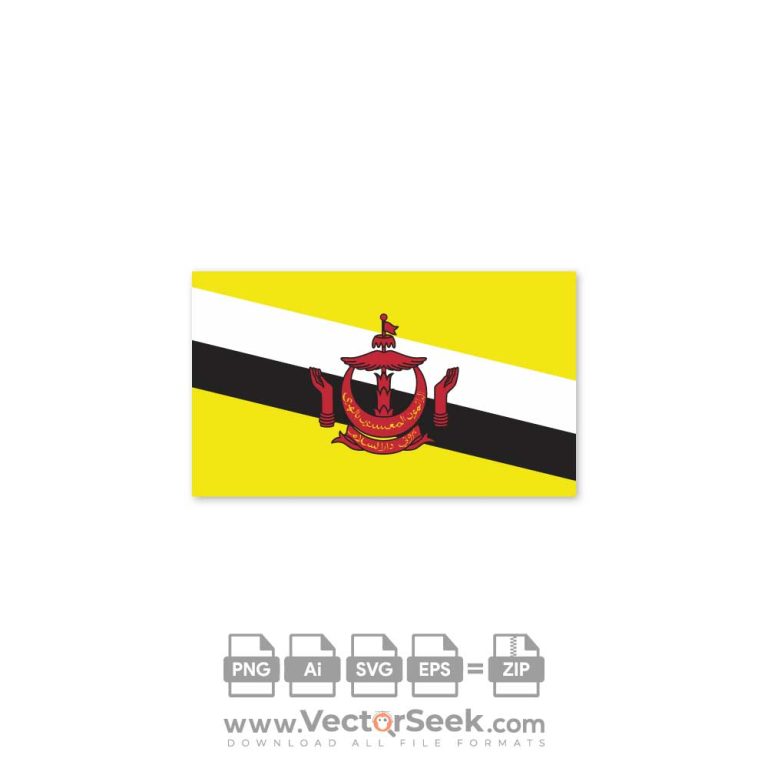 Brunei Flag Vector - (.Ai .PNG .SVG .EPS Free Download)