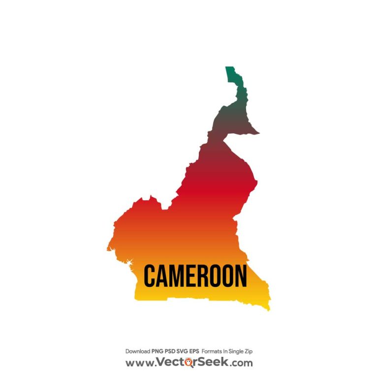 Cameroon Map Vector - (.Ai .PNG .SVG .EPS Free Download)