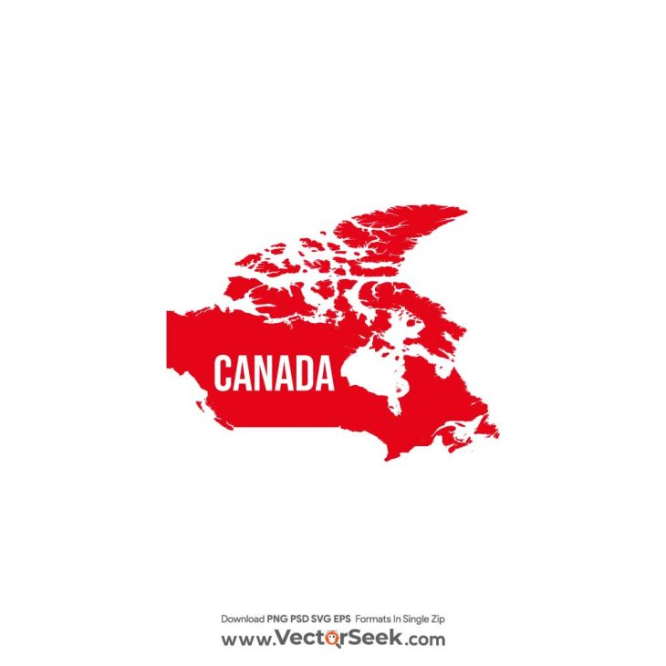 Canada Map Vector - (.Ai .PNG .SVG .EPS Free Download)