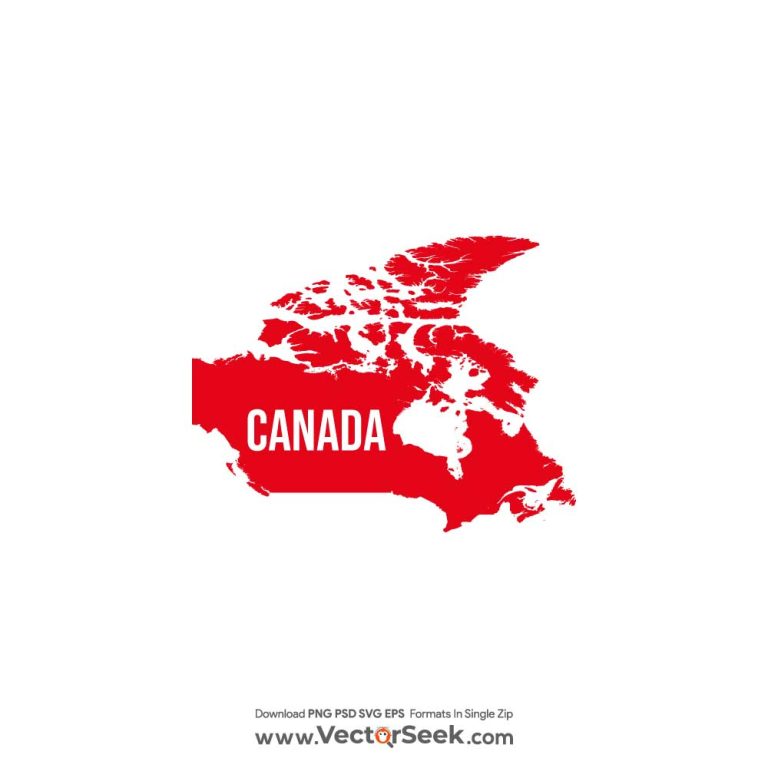 Canada Map Vector - (.Ai .PNG .SVG .EPS Free Download)