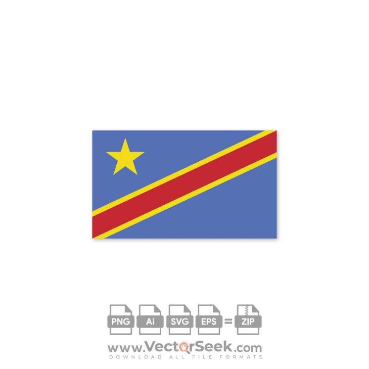 Congo Flag Vector - (.Ai .PNG .SVG .EPS Free Download)