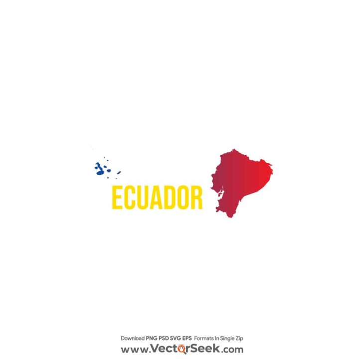 Ecuador Map Vector - (.Ai .PNG .SVG .EPS Free Download)