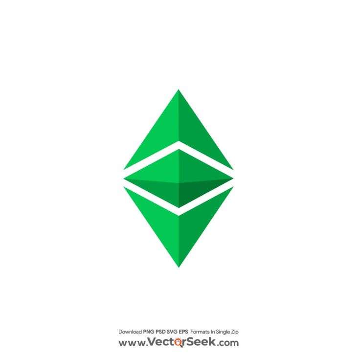 Ethereum Classic Logo Vector - (.Ai .PNG .SVG .EPS Free Download)