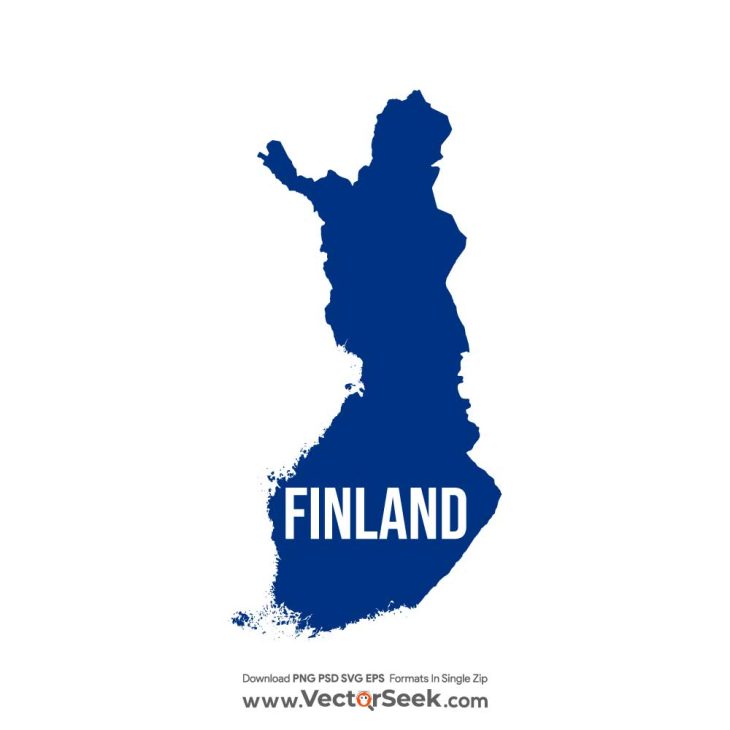 Finland Map Vector - (.Ai .PNG .SVG .EPS Free Download)