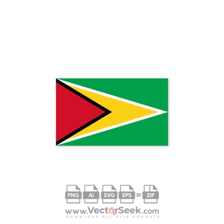 Guyana Flag Vector - (.Ai .PNG .SVG .EPS Free Download)