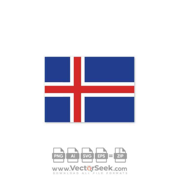 Iceland Flag Vector - (.Ai .PNG .SVG .EPS Free Download)