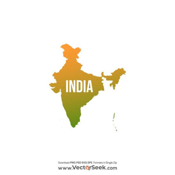 India Map Vector - (.Ai .PNG .SVG .EPS Free Download)