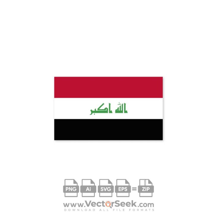 Iraq Flag Vector - (.Ai .PNG .SVG .EPS Free Download)