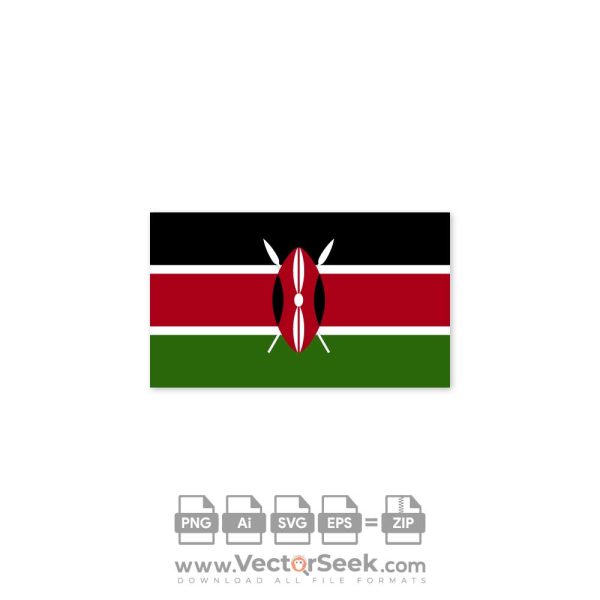 Kenya Flag Vector - (.Ai .PNG .SVG .EPS Free Download)