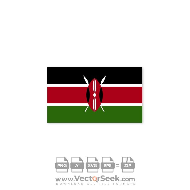 Kenya Flag Vector - (.Ai .PNG .SVG .EPS Free Download)