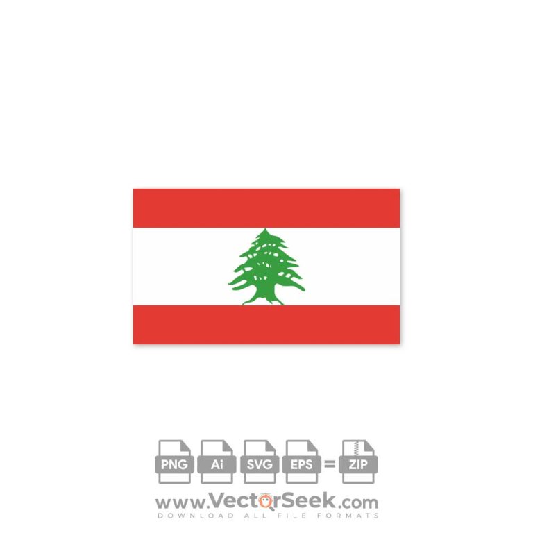 Lebanon Flag Vector - (.Ai .PNG .SVG .EPS Free Download)