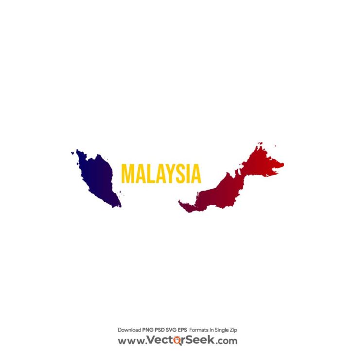 Malaysia Map Vector - (.Ai .PNG .SVG .EPS Free Download)