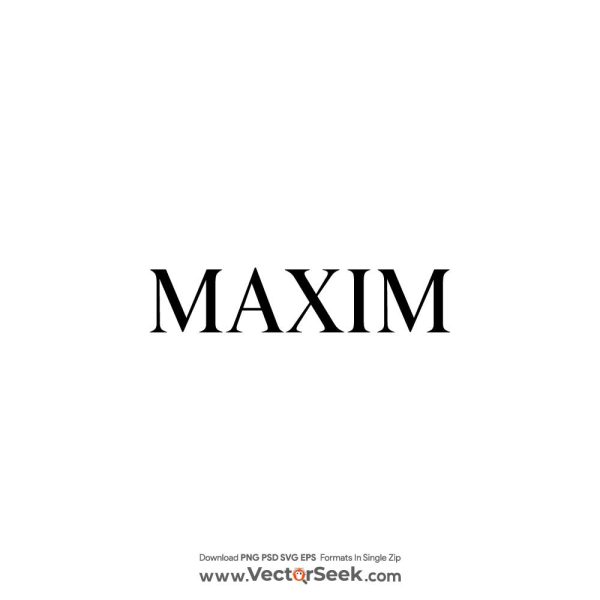 Maxim Logo Vector - (.Ai .PNG .SVG .EPS Free Download)