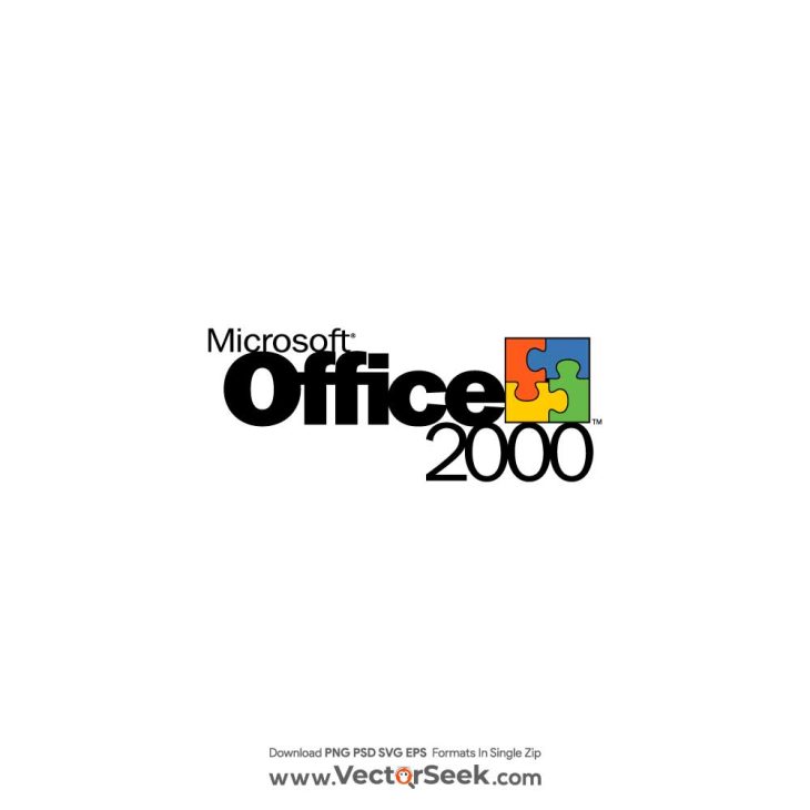 Microsoft Office 2000 Logo Vector - (.Ai .PNG .SVG .EPS Free Download)