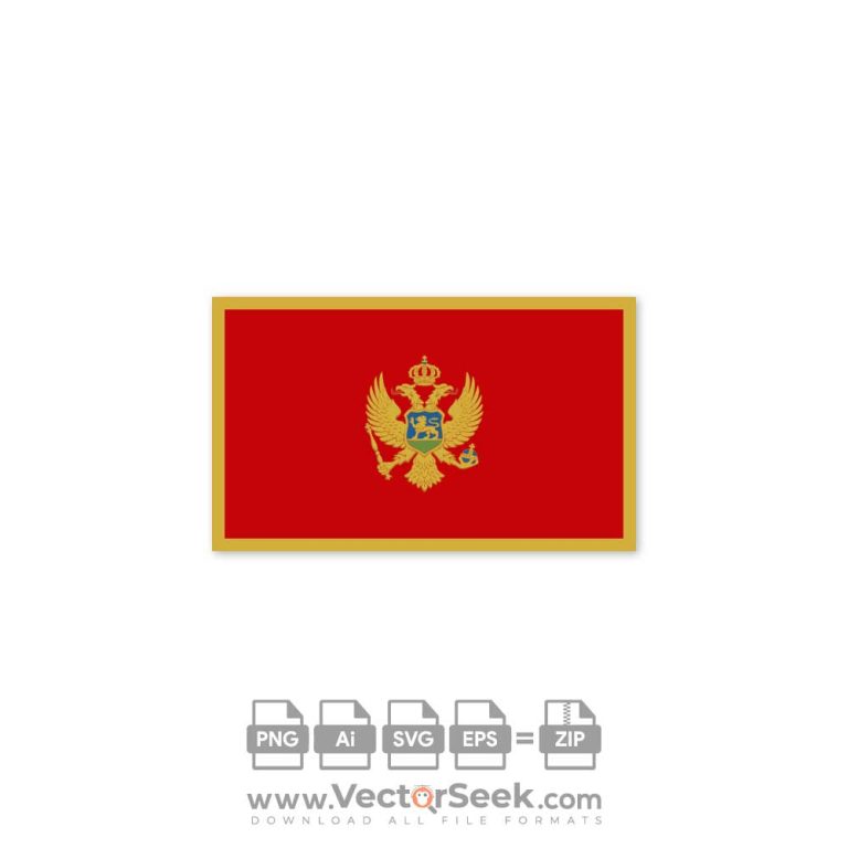 Montenegro Flag Vector - (.Ai .PNG .SVG .EPS Free Download)