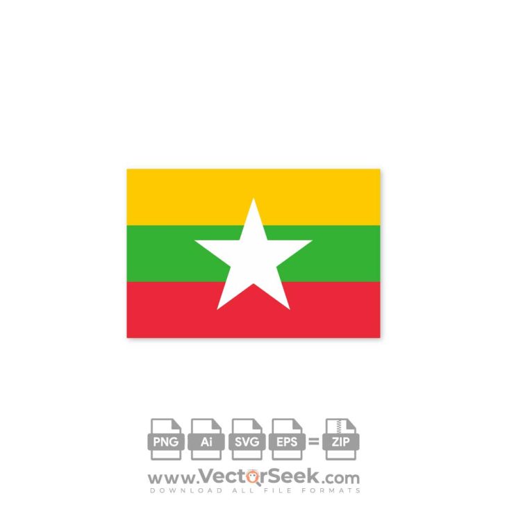 Myanmar Flag Vector - (.Ai .PNG .SVG .EPS Free Download)