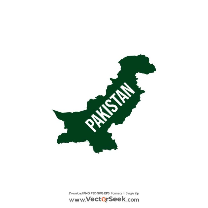 Pakistan Map Vector - (.Ai .PNG .SVG .EPS Free Download)