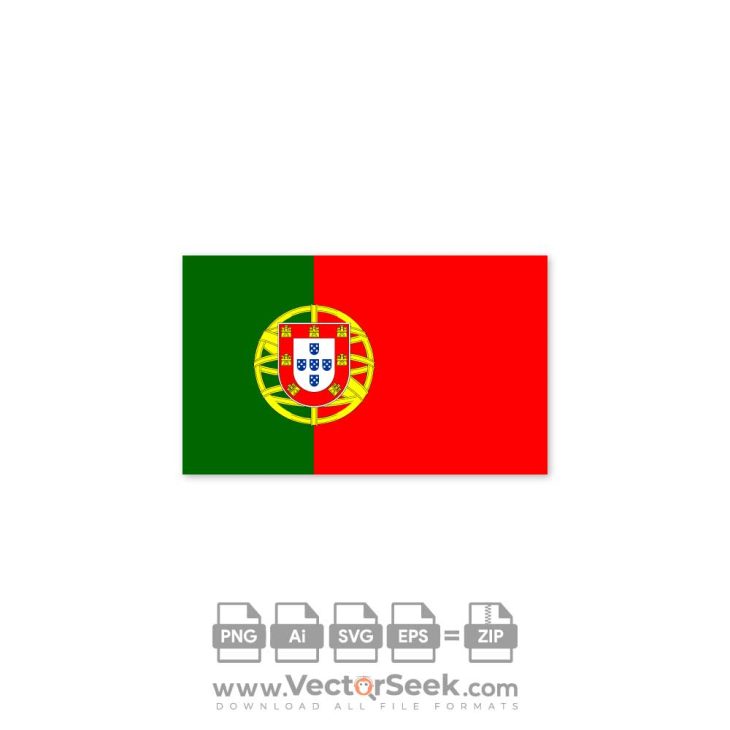 Portugal Flag Vector - (.Ai .PNG .SVG .EPS Free Download)