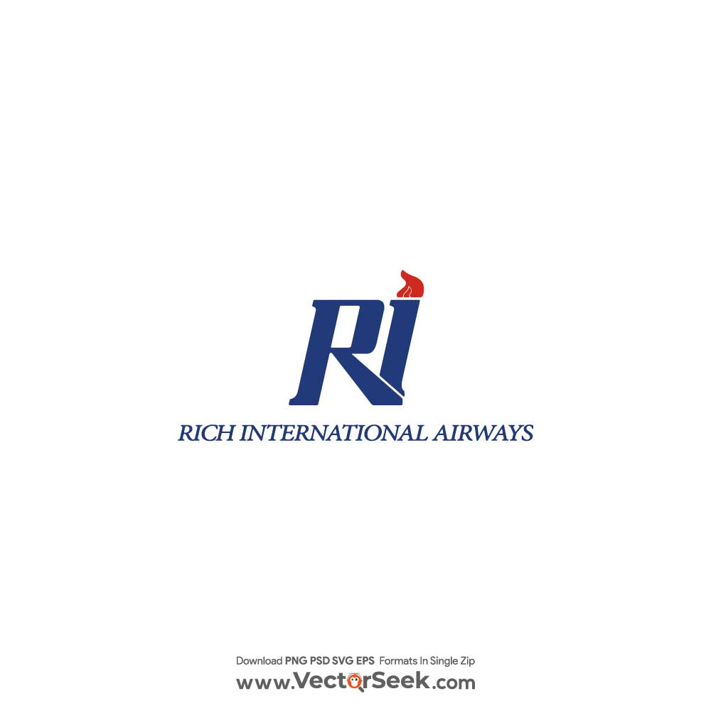Rich International Airways Logo Vector - (.Ai .PNG .SVG .EPS Free Download)