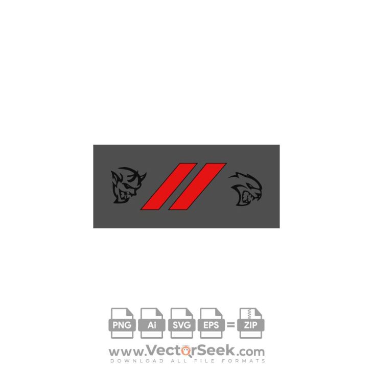 SRT Dodge Demon and Hellcat Logo Vector - (.Ai .PNG .SVG .EPS Free ...