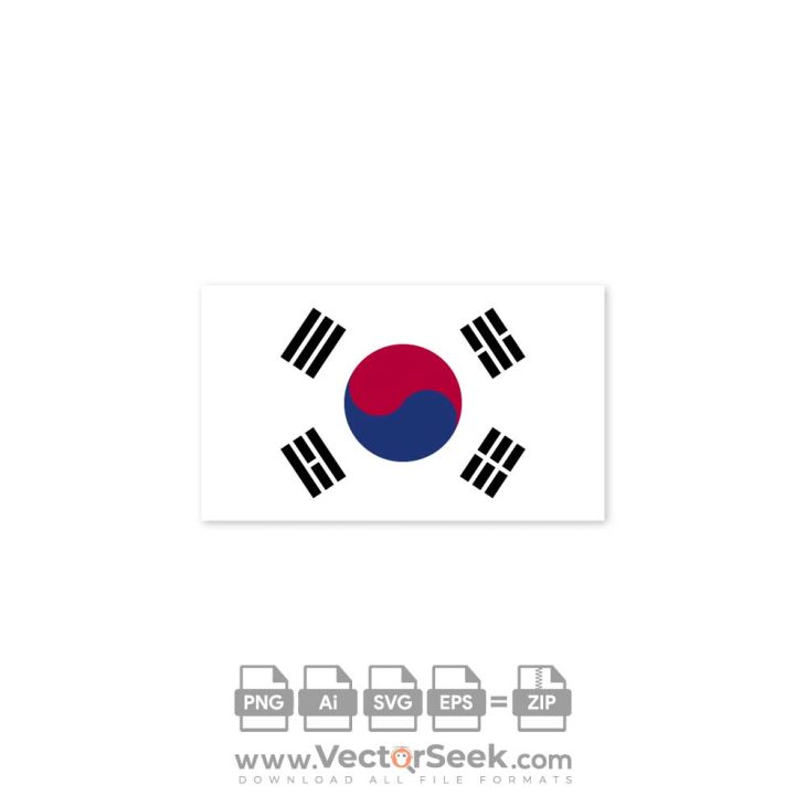 South Korea Flag Vector - (.Ai .PNG .SVG .EPS Free Download)