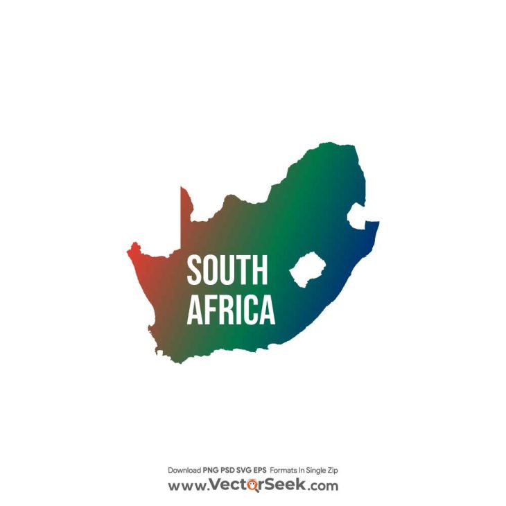 SouthAfrica Map Vector - (.Ai .PNG .SVG .EPS Free Download)