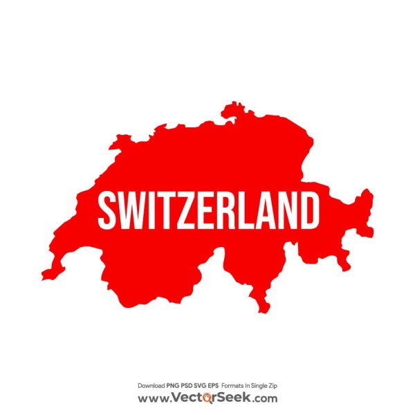 Switzerland Map Vector - (.Ai .PNG .SVG .EPS Free Download)