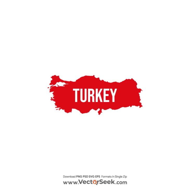 Turkey Map Vector - (.Ai .PNG .SVG .EPS Free Download)