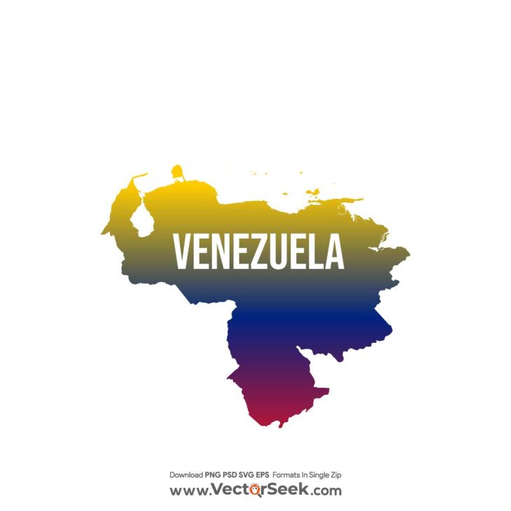 Venezuela Map Vector - (.Ai .PNG .SVG .EPS Free Download)