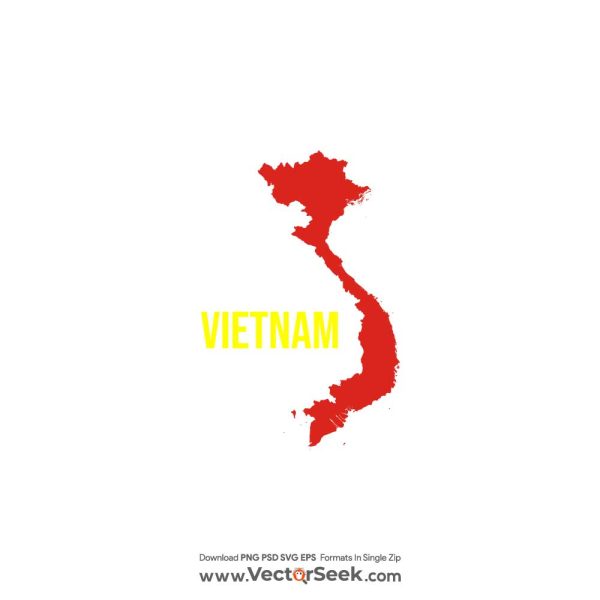 Vietnam Map Vector - (.Ai .PNG .SVG .EPS Free Download)
