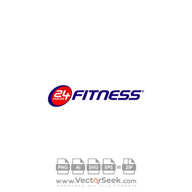 24 Hour Fitness Logo Vector - (.Ai .PNG .SVG .EPS Free Download)